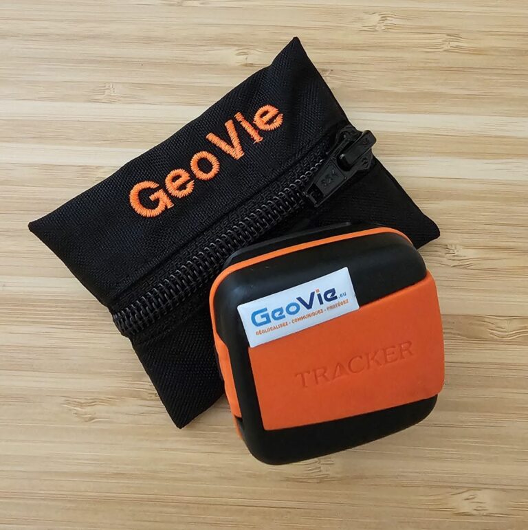 Collier de Repérage Tracker G1000 Carte Sim Abonnement - Geovie